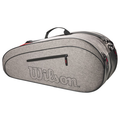 Torba Wilson Team 6 Pack Heather Gray Gray | SQUASH \ Bags \ Wilson ...