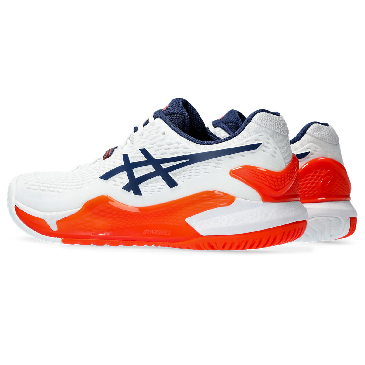 Asics Gel-Resolution 9 White / Blue | TENNIS \ Shoes \ Asics SHOES ...