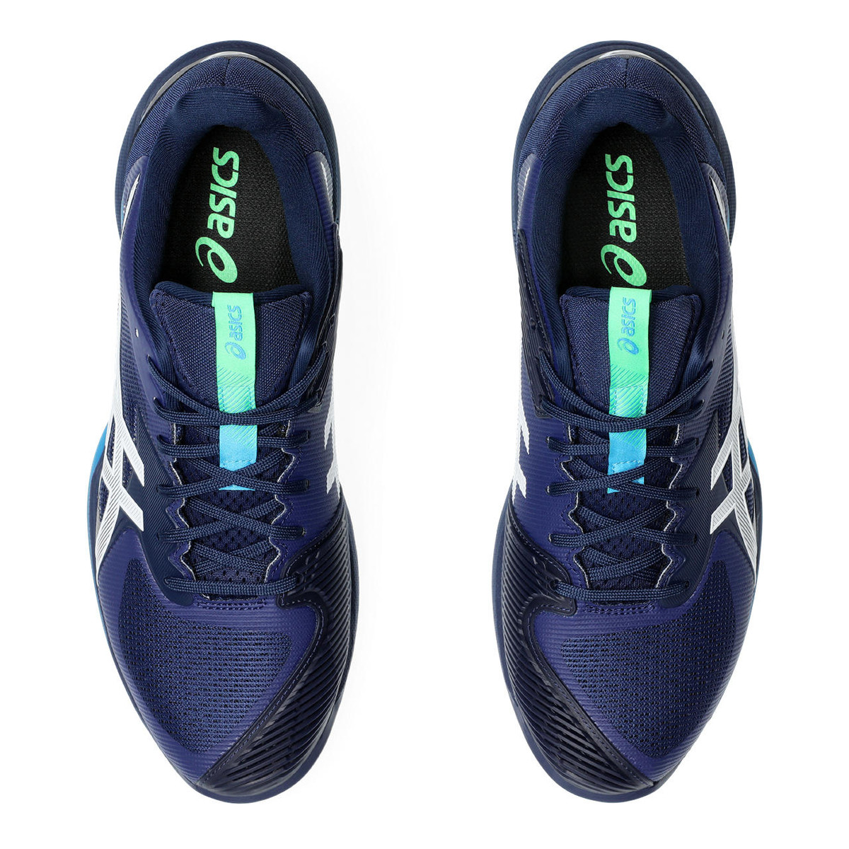 Asics Solution Speed FF 3 CLAY Blue Expanse / White Navy | TENNIS \ Shoes \ Asics SHOES \ Tennis ...