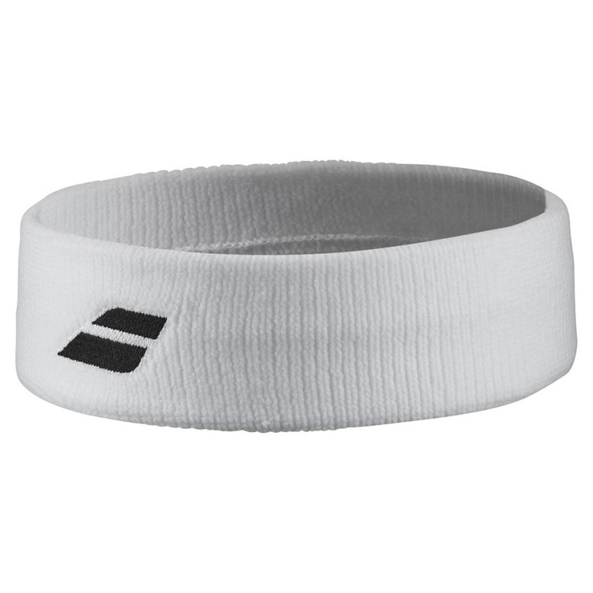Babolat Logo Headband White White | SQUASH \ Accessories \ Wristbands ...