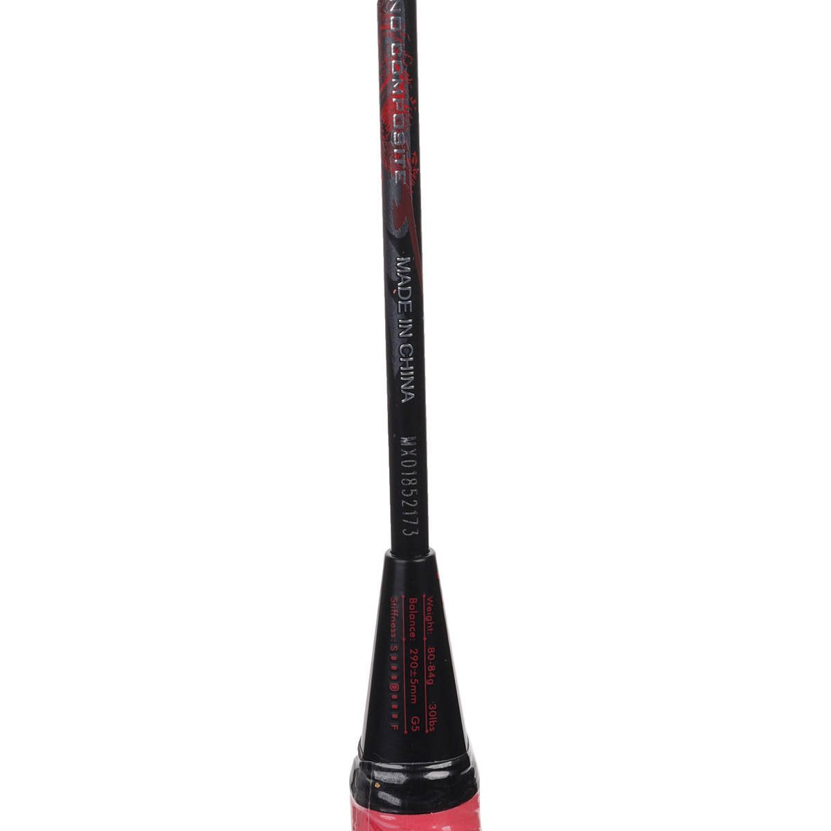 Badminton racquet Maxx Tornado IP Black / Red Red || Black | BADMINTON ...