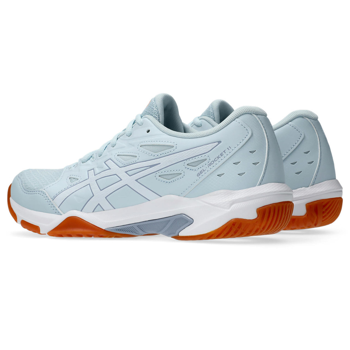 Buty Asics Gel-Rocket 11 Women's Light Blue / White Blue | SQUASH \ Shoes \ Asics BADMINTON ...
