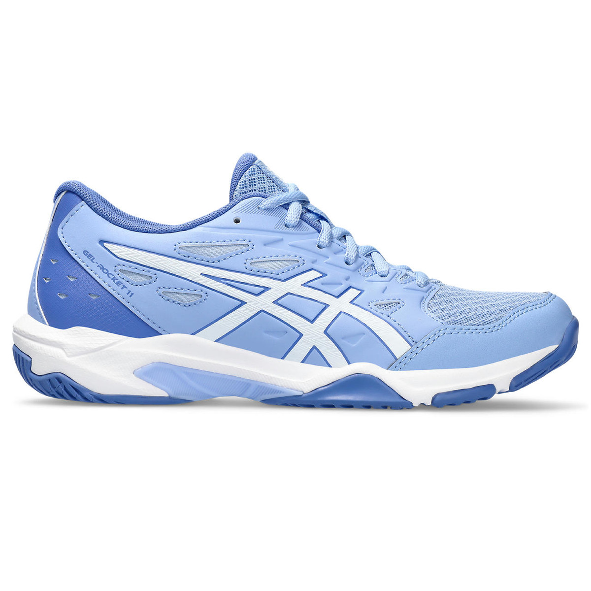Buty Asics Gel-Rocket 11 Women's Light Sapphire / White Blue | SQUASH \ Shoes \ Asics BADMINTON ...