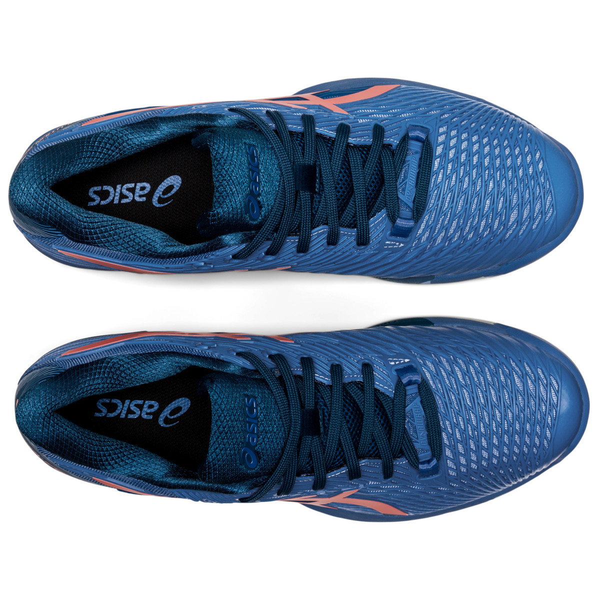 Buty Asics Solution Speed FF 2 CLAY Blue Harmony / Guava | TENNIS \ Shoes \ Asics SHOES \ Tennis ...