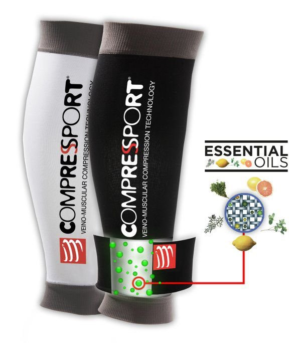 Compressport Calf R2 US V2 White | TENNIS \ Accessories \ Compressport ...