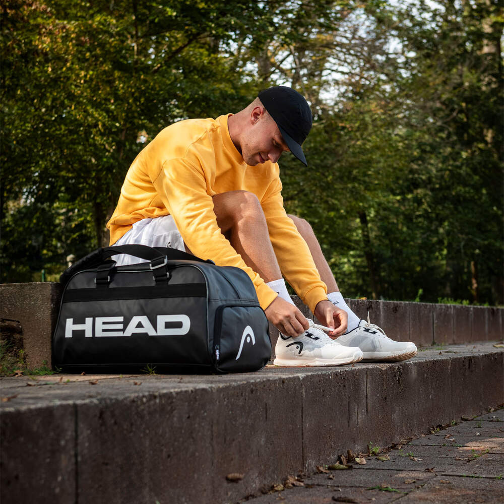 Head Tour Court Bag 40L Black / White | SQUASH \ Bags \ Head BADMINTON ...
