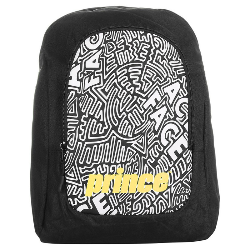 Prince Kids Backpack Black / Yellow Black || White || Yellow | SQUASH ...