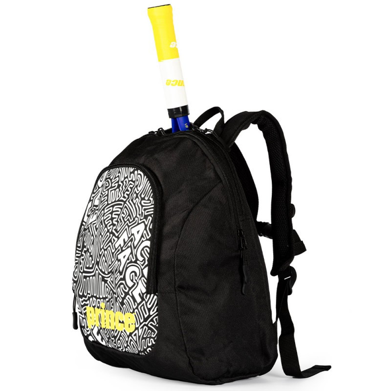 Prince Kids Backpack Black / Yellow Black || White || Yellow | SQUASH ...