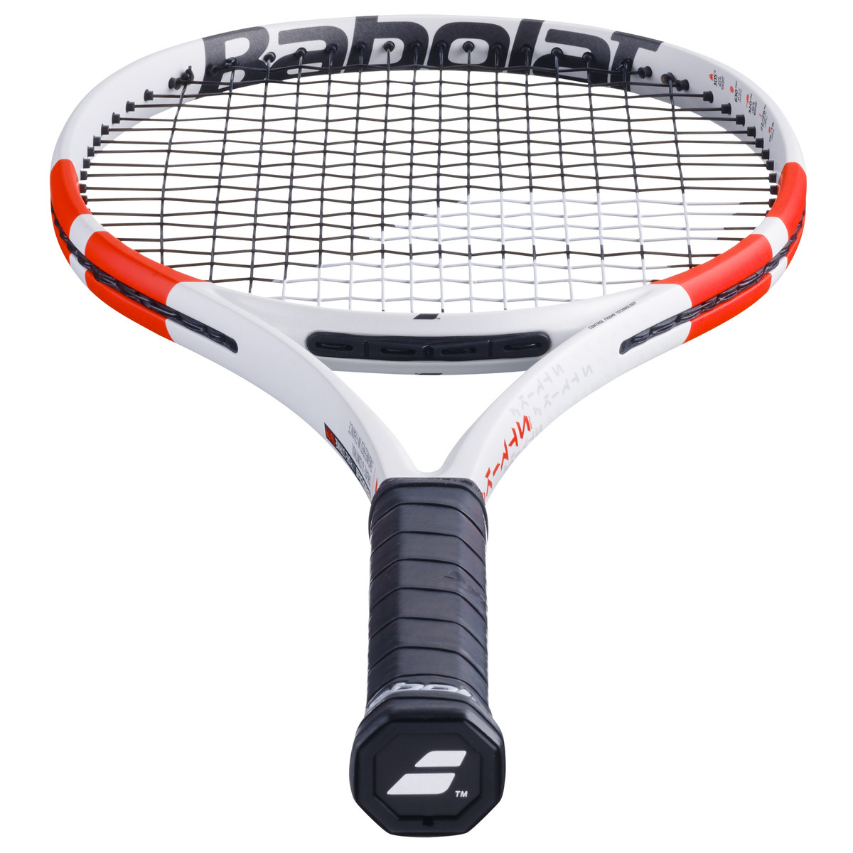 Tennis racquet Babolat Pure Strike 98 (16/19) White / Red / Black ...
