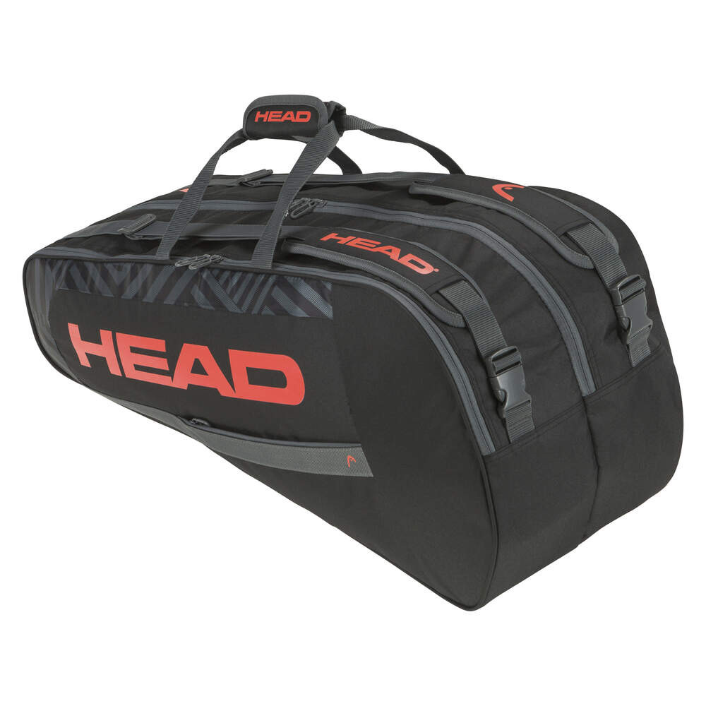 Torba Head Base Racquet Bag M BKOR Black || Orange | SQUASH \ Bags ...