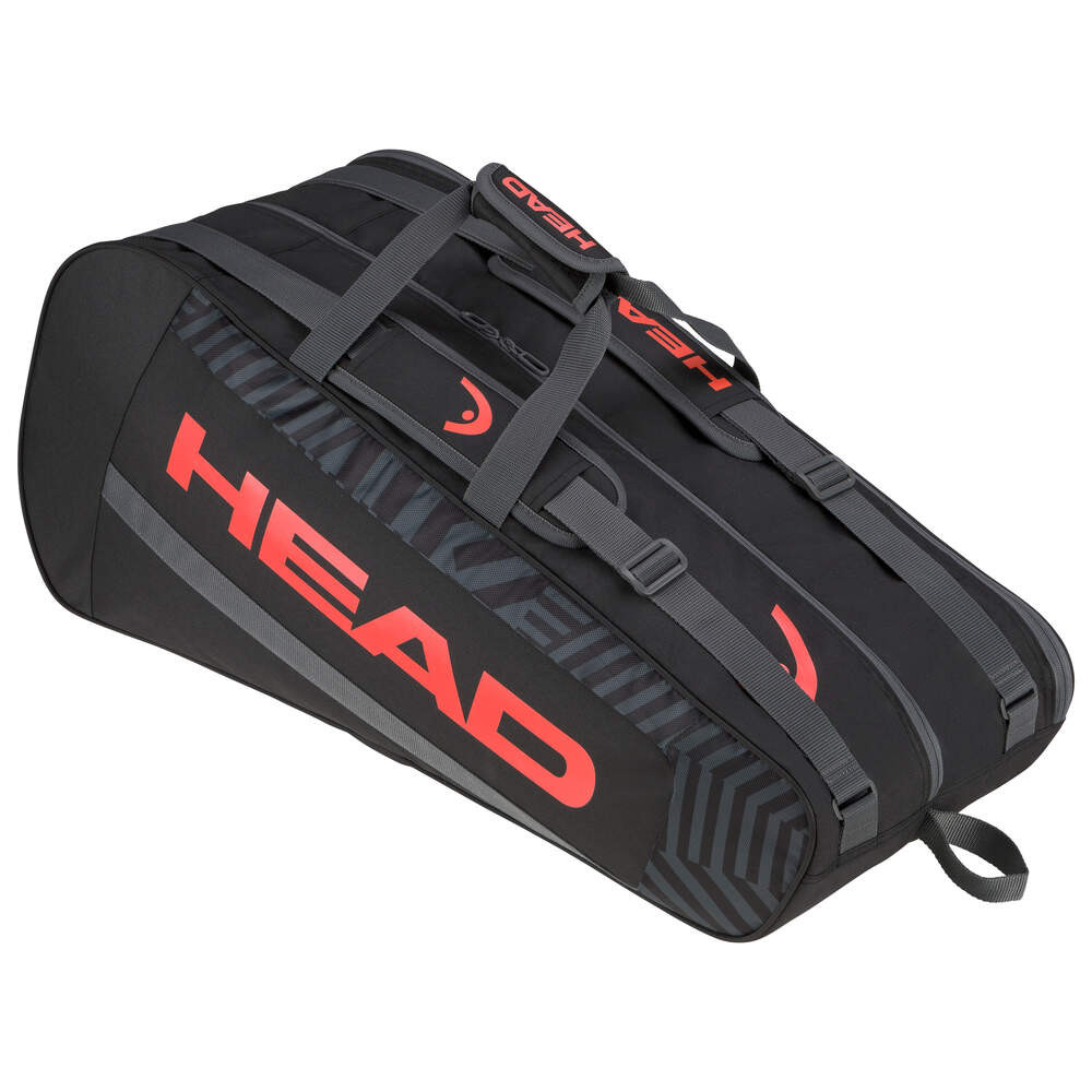 Torba Head Base Racquet Bag M BKOR Black || Orange | SQUASH \ Bags ...