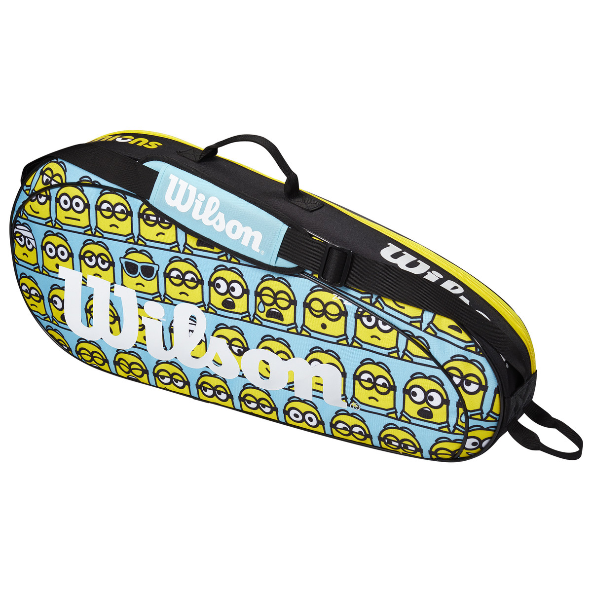 Torba Wilson Minions 2.0 Team 3 Pack Blue / Yellow 3 rackets | SQUASH ...
