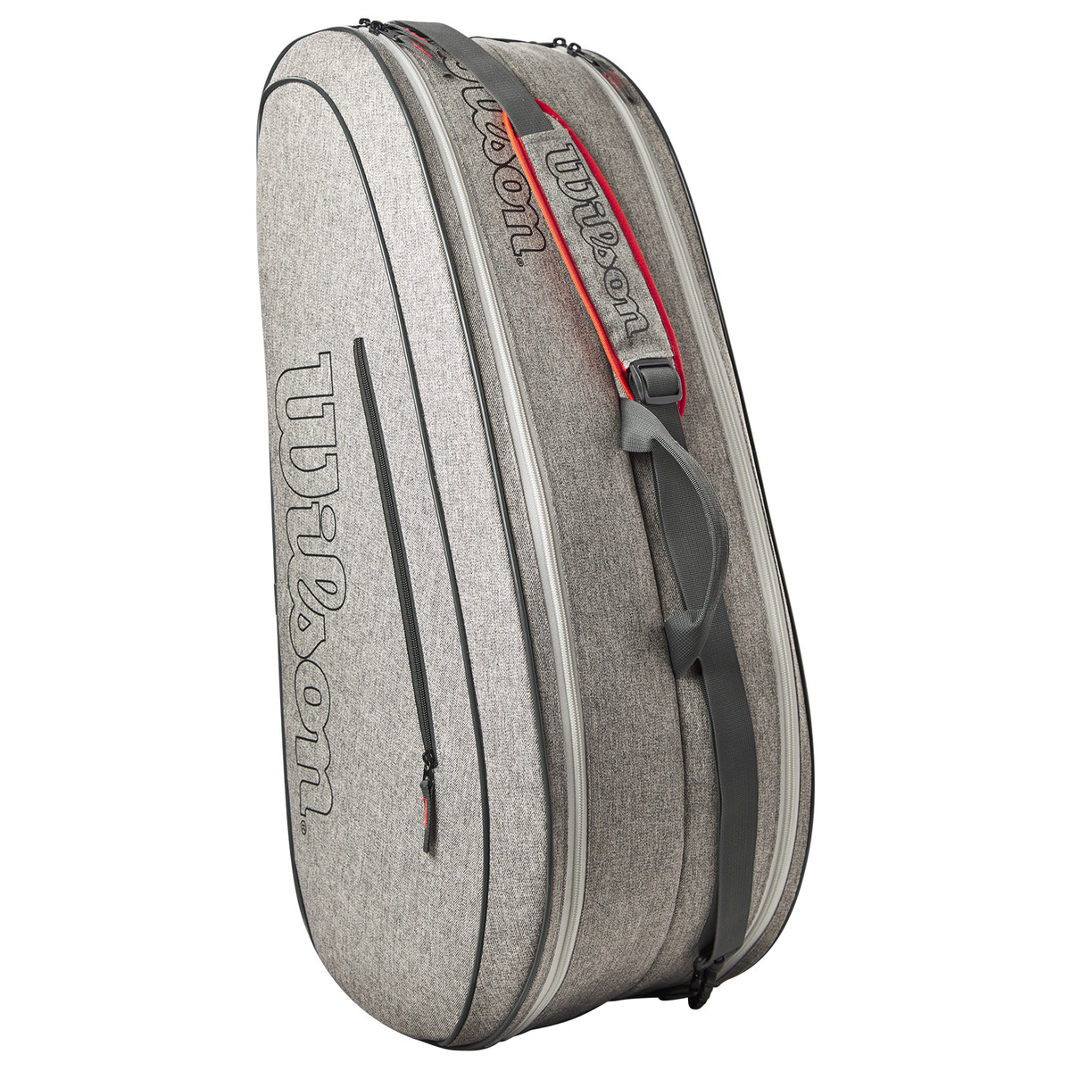 Torba Wilson Team 6 Pack Heather Gray Gray | SQUASH \ Bags \ Wilson ...
