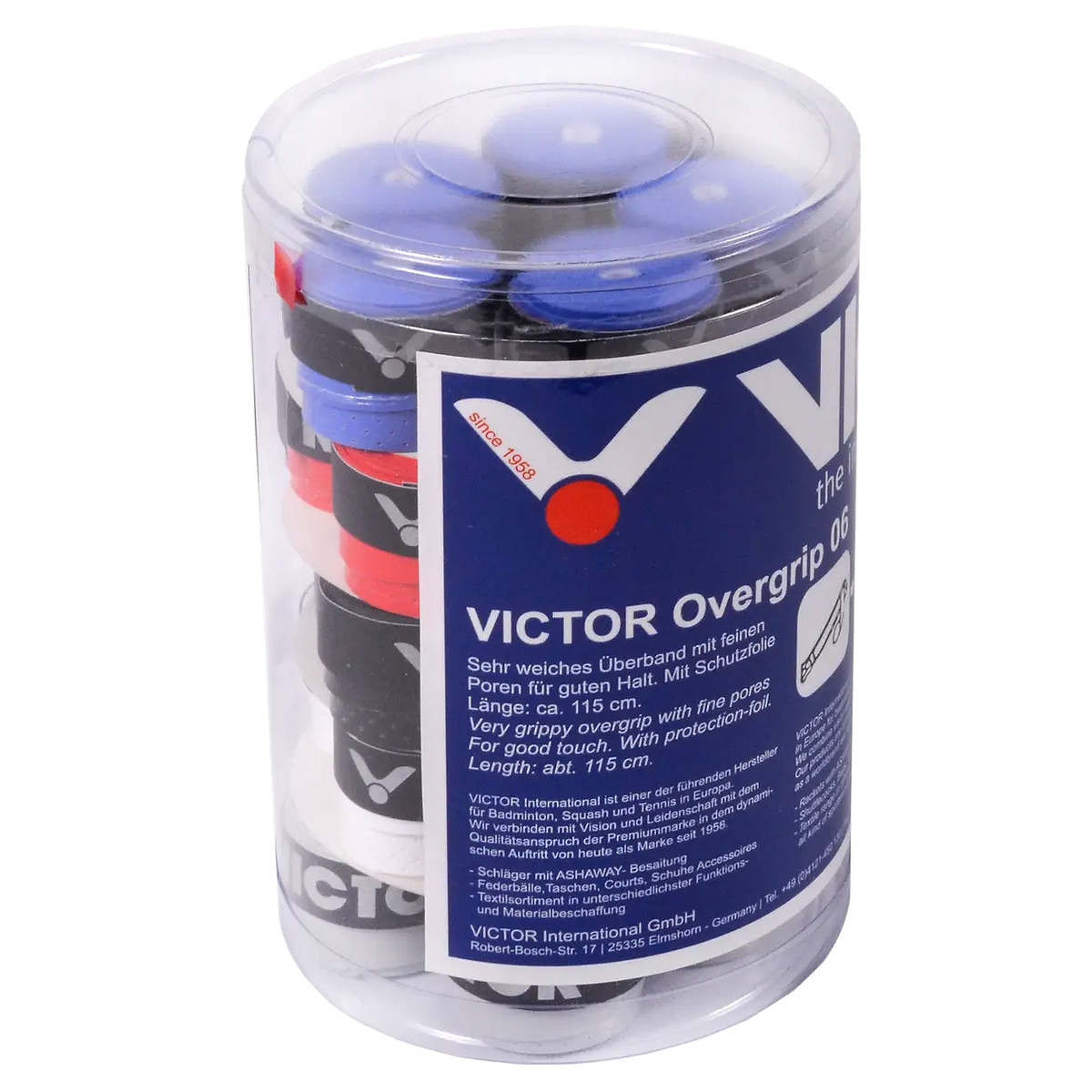 Victor Overgrip 06 Mix 25pcs. | SQUASH \ Accessories \ Overgrips ...