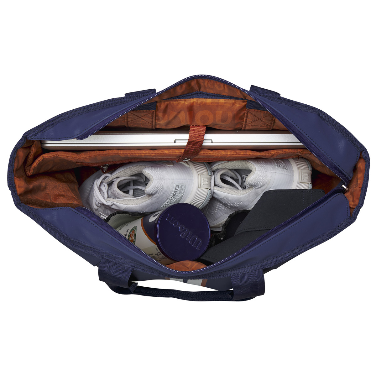 Wilson Roland-Garros Premium Tote Navy / White / Clay | SQUASH \ Bags ...