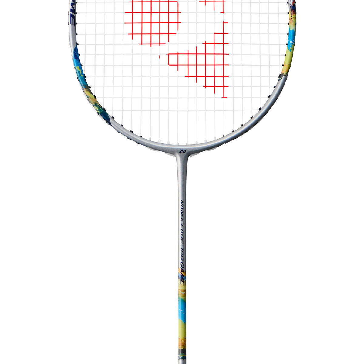 Badminton racquet Yonex Nanoflare 700 Game Silver / Sky Blue Silver | BADMINTON \ Squashschläger ...
