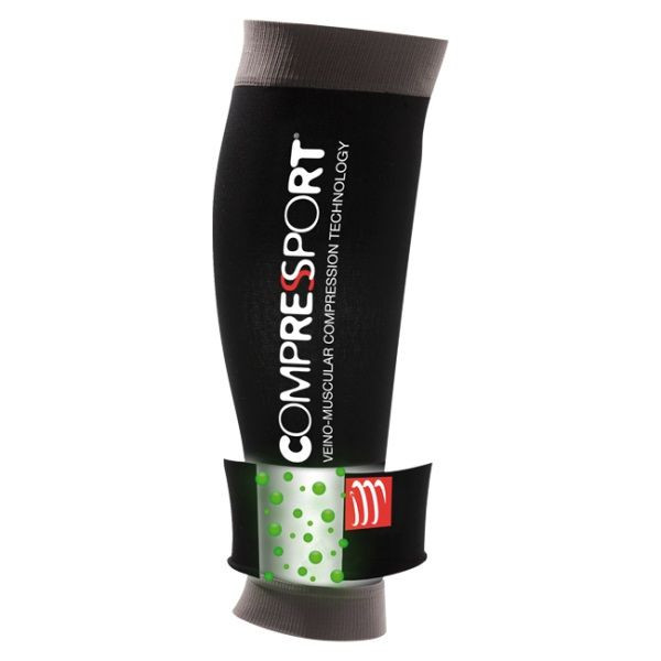 Compressport Calf R2 UR2 V2 Schwarz | TENNIS \ Zubehör \ Compressport ...