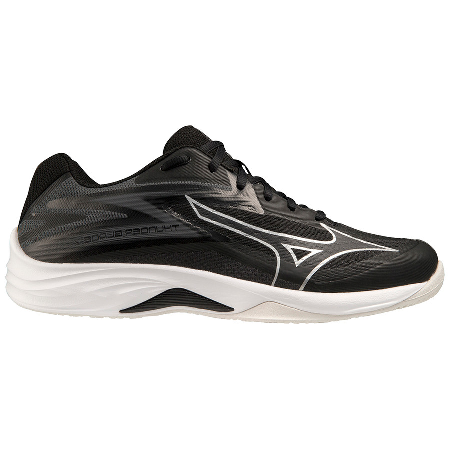 Mizuno Thunder Blade Z Black / Silver Black || Silver || White | SQUASH ...