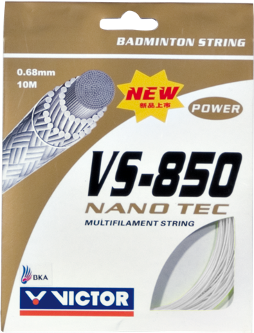 Naciąg badminton VICTOR VS-850 Set Biały | BADMINTON \ Strings \ Sets ...