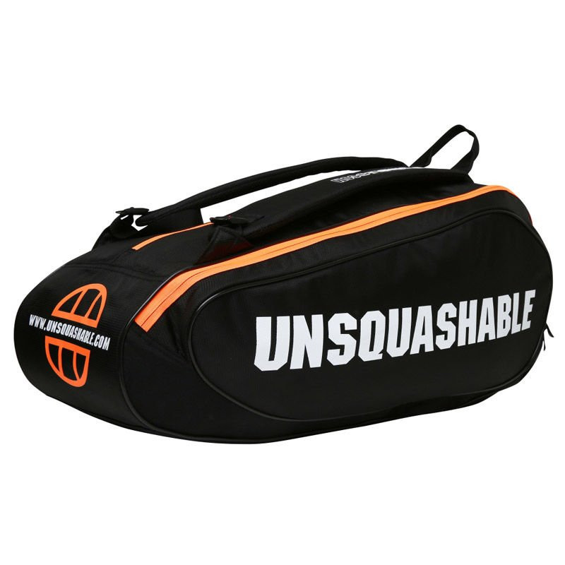 Unsquashable Tour-Tec Pro Racket Bag Black/Orange | SQUASH \ Bags ...