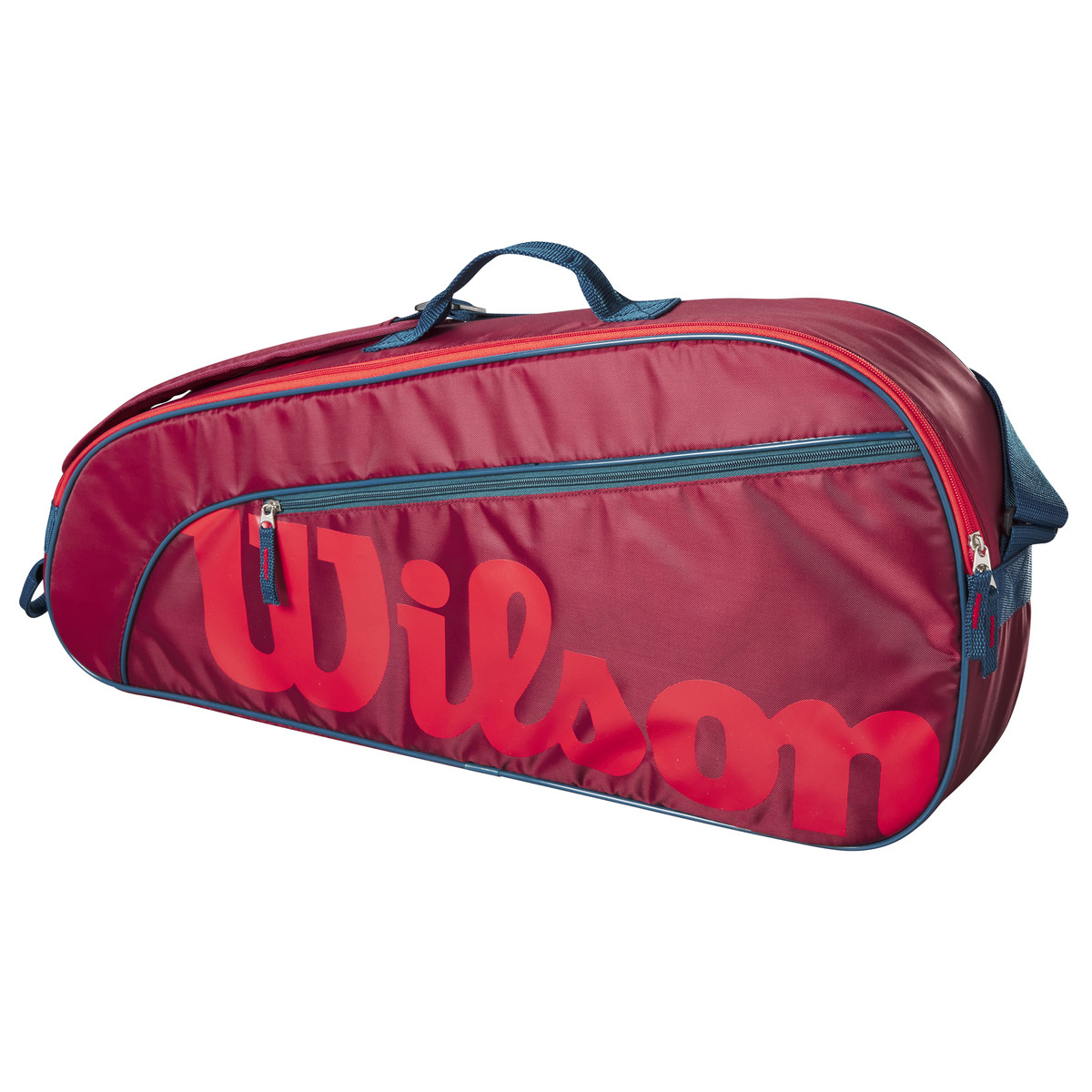 Torba Wilson Junior 3 Pack Red / Infrared Red | SQUASH \ Bags \ Wilson ...