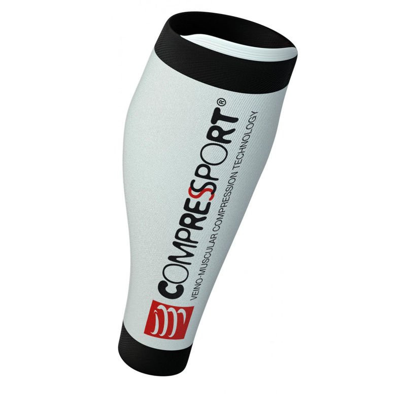 Compressport Calf R2 V2 White | TENNIS \ Accessories \ Compressport ...