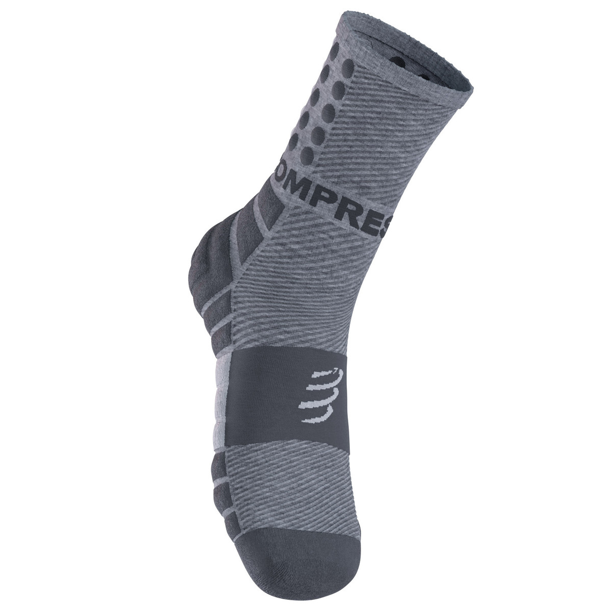 Skarpety Compressport Shock Absorb Socks Grey Melange Szary | AKCESORIA ...